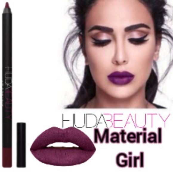 HUDA BEAUTY | Makeup | Huda Beauty Og Lip Contour In Material Girl ...
